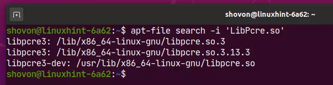 Trobeu quin paquet conté un fitxer específic a Ubuntu 20.04 LTS 11535_16