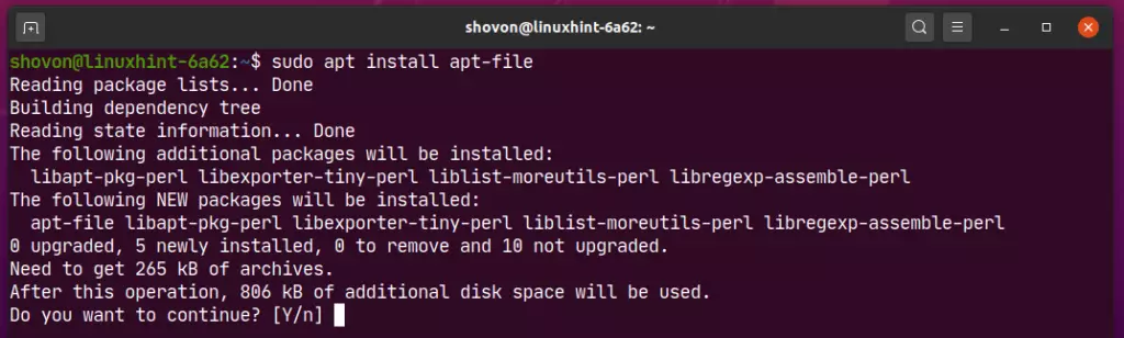 Trova quale pacchetto contiene un file specifico su Ubuntu 20.04 LTS 11535_3