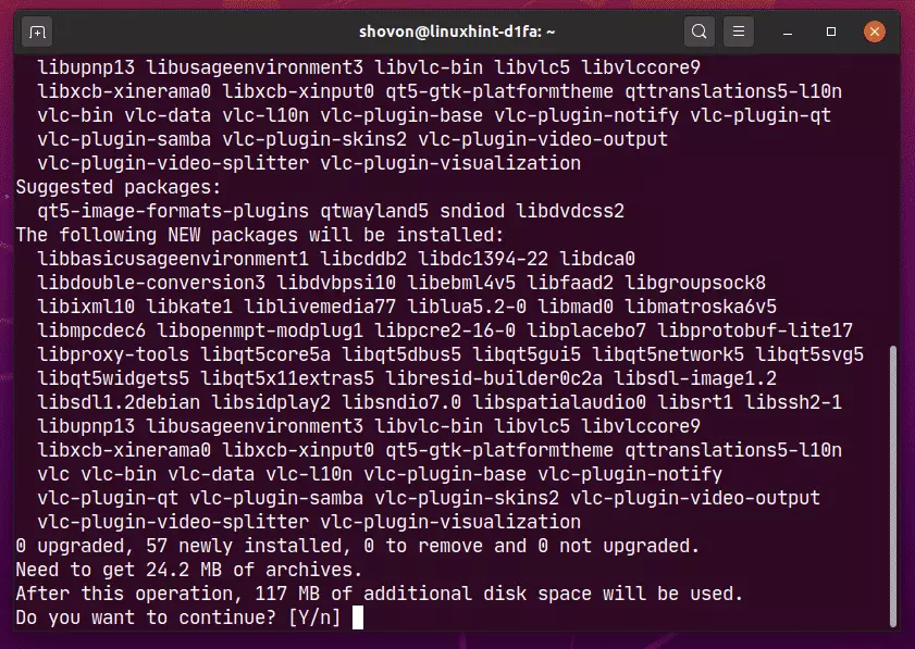 Faʻapipiʻi le Multimedia Codecs Ubuntu 20.04 LTS 11536_15