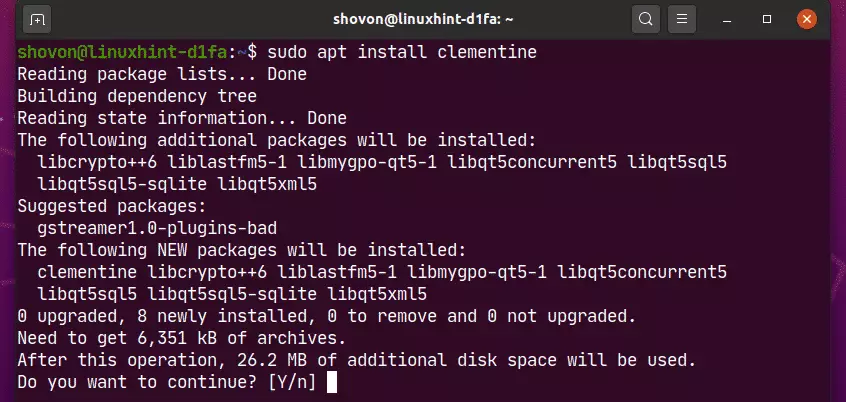 Instalu Plurmediajn Kodekojn Ubuntu 20.04 LTS 11536_23