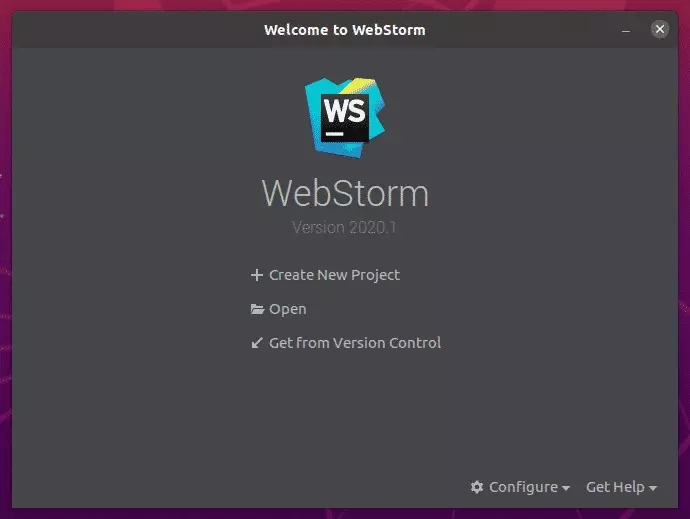 „WebStorm“ diegimas „Ubuntu 20.04 LTS“. 11539_24