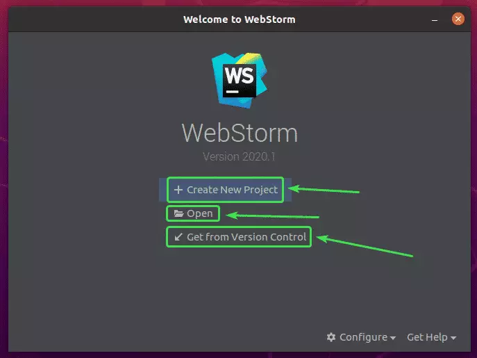 „WebStorm“ diegimas „Ubuntu 20.04 LTS“. 11539_25