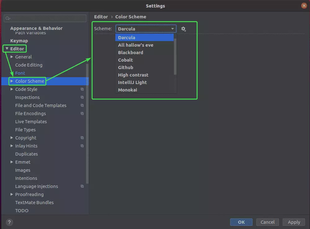 Gushyira WebStorm kuri Ubuntu 20.04 LTS 11539_35