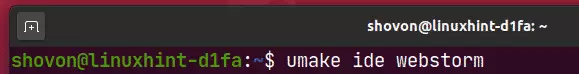 Txhim kho WebStorm ntawm Ubuntu 20.04 LTS 11539_6