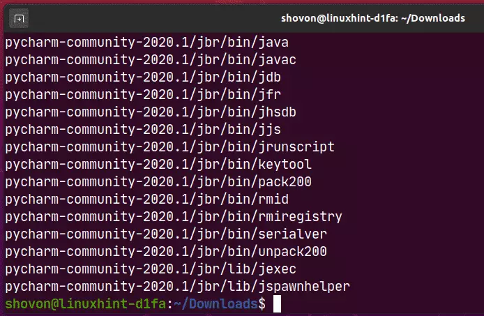 Ubuntu 20.04 LTS-de PyCharm gurmak 11540_23