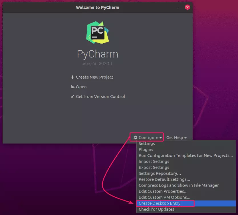 Ubuntu 20.04 LTS غا PyCharm نى ئورنىتىش 11540_34