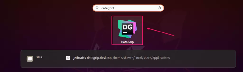 Faʻapipiʻi ma faʻatulagaina DataGrip i luga ole Ubuntu 20.04 LTS 11541_11