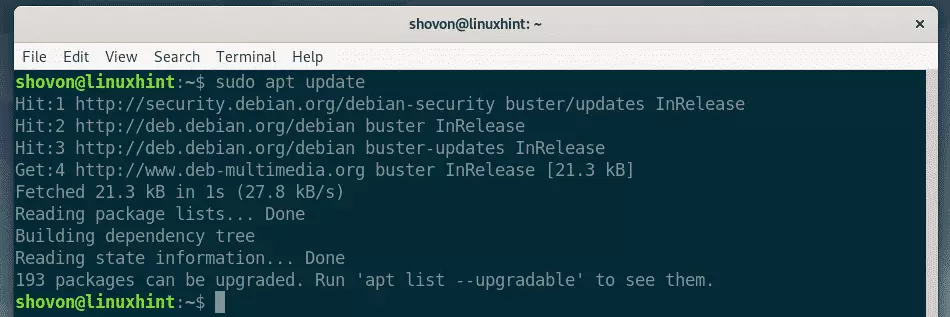 Debian 10-da Multimedia Kodeklərinin quraşdırılması 11544_26