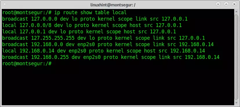 Perintah rute ing Linux 11553_8