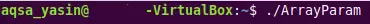 C++ පරාමිතිය ලෙස Array 11580_3