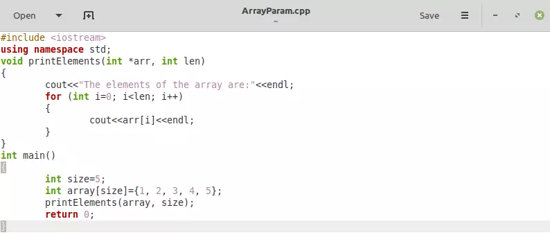 អារេជាប៉ារ៉ាម៉ែត្រ C ++ 11580_7