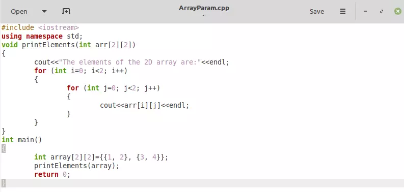 Array ကို Parameter အဖြစ် C++ 11580_9