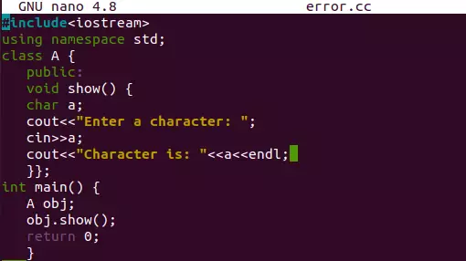 ERROR: kin net neame lid funksje sûnder objekt C ++ 11587_4