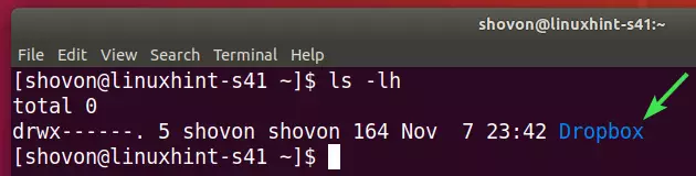 Faʻafefea ona faʻapipiʻi le Dropbox i luga ole CentOS 8 Headless Server 11598_29