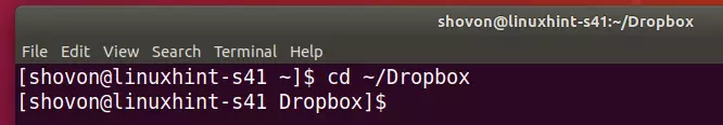 Faʻafefea ona faʻapipiʻi le Dropbox i luga ole CentOS 8 Headless Server 11598_30