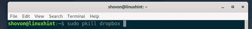 Gushyira Dropbox kuri Debian 10 11600_25