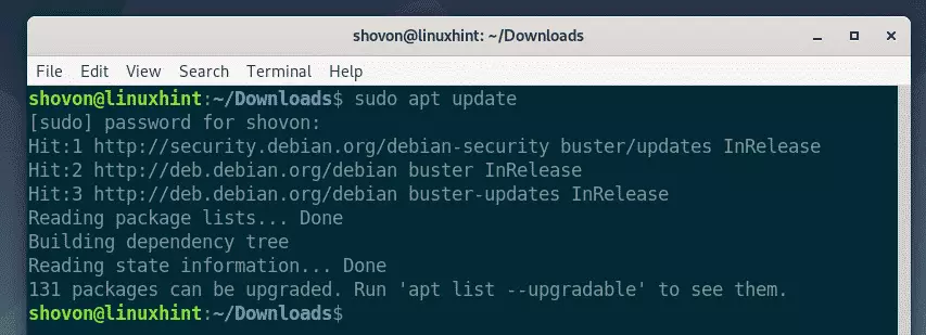 Txhim kho Dropbox ntawm Debian 10 11600_7