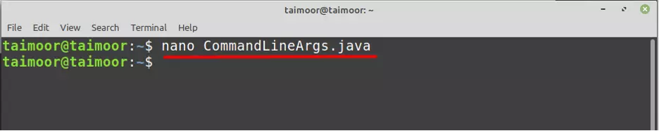 Java Command Line Argument Processing 11606_1