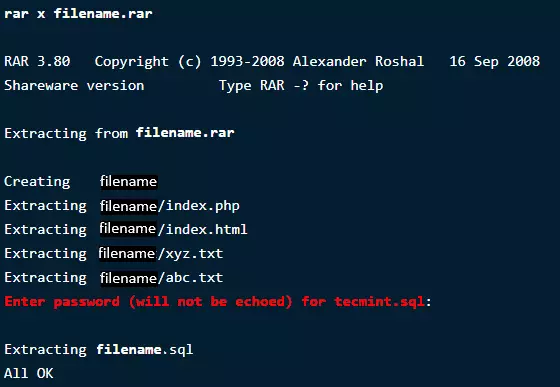 Cara Mengekstrak File RAR di Ubuntu Linux 11658_13