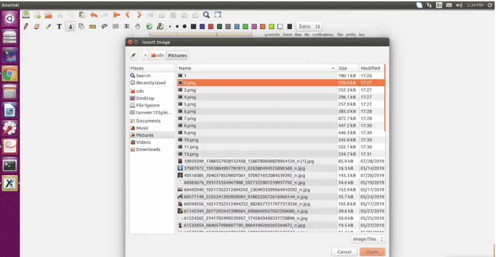 วิธีติดตั้งและทำงานกับ Xournal บน Ubuntu เพื่อใส่คำอธิบายประกอบและเซ็นชื่อใน PDF 11663_10