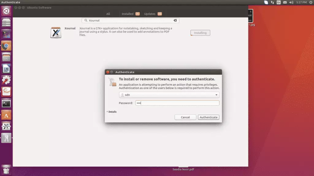 วิธีติดตั้งและทำงานกับ Xournal บน Ubuntu เพื่อใส่คำอธิบายประกอบและเซ็นชื่อใน PDF 11663_3