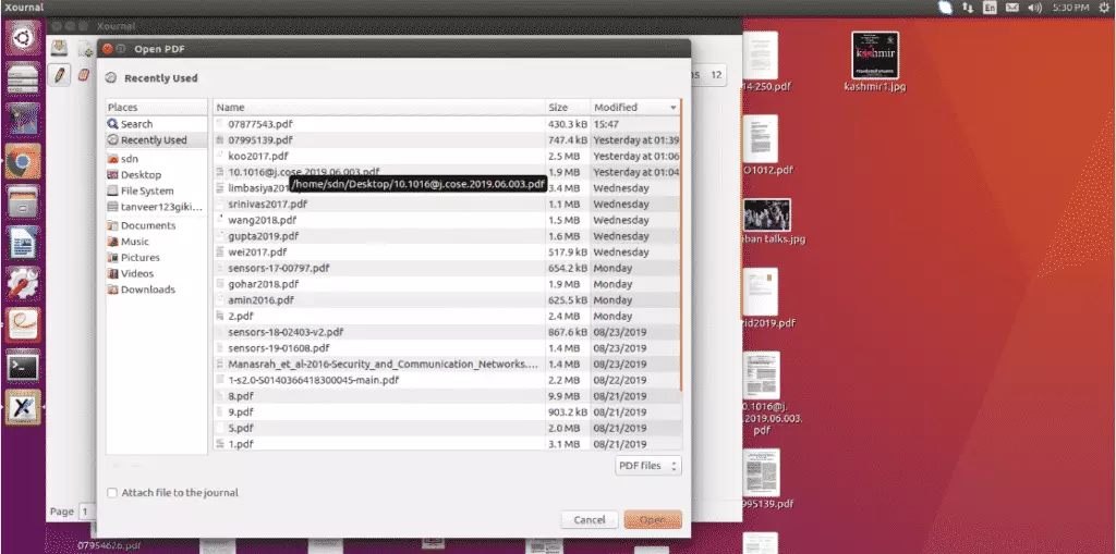 วิธีติดตั้งและทำงานกับ Xournal บน Ubuntu เพื่อใส่คำอธิบายประกอบและเซ็นชื่อใน PDF 11663_8
