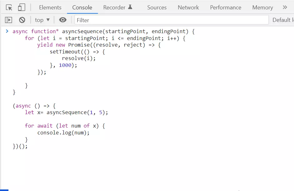 Asynchronous iterators vs Asynchronous Generators ni JavaScript 11668_5