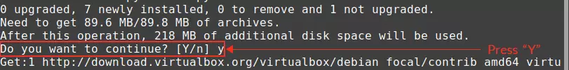 Kako instalirati VirtualBox na Linux Mint 20 1167_11