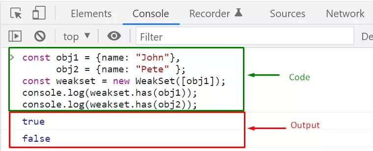 JavaScript WeakMap Object | Ipinaliwanag 11685_4