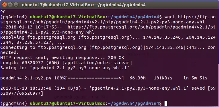 Zainstaluj PgAdmin4 na Ubuntu 11691_6