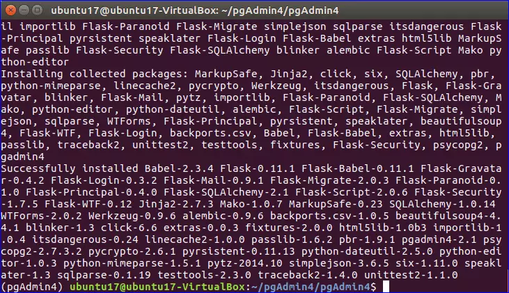 Տեղադրեք PgAdmin4 Ubuntu-ում 11691_8