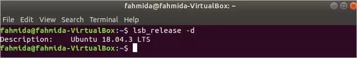 Paano suriin ang bersyon ng Ubuntu sa bash 11696_4