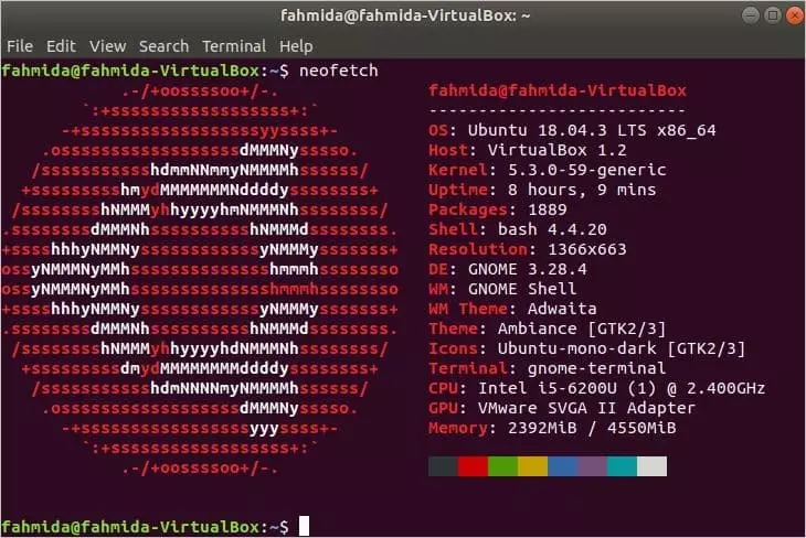 Ubuntu нұсқасын bash-та қалай тексеруге болады 11696_9