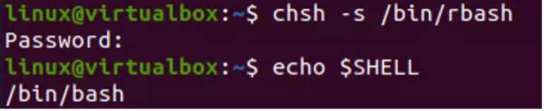 Chsh Linux ბრძანება 116_7