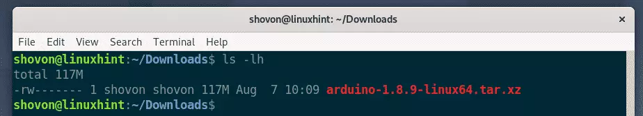 Arduino IDE ynstalleare op Debian 10 11704_18