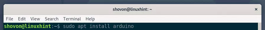 டெபியன் 10 இல் Arduino IDE ஐ நிறுவுதல் 11704_3