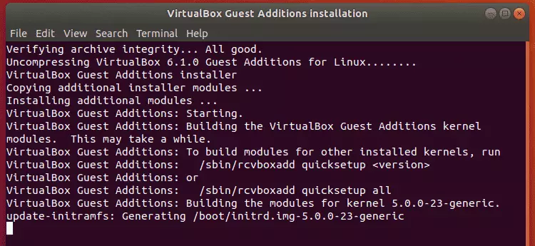 Ubuntu VirtualBox VM-də VirtualBox Qonaq Əlavələrini quraşdırın 1170_17