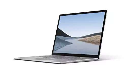 Microsoft Surface Laptop 3 – 15 ນິ້ວ Touch-Screen – AMD Ryzen 7 Surface Edition – ໜ່ວຍຄວາມຈຳ 16GB – 512GB Solid State Drive – Platinum