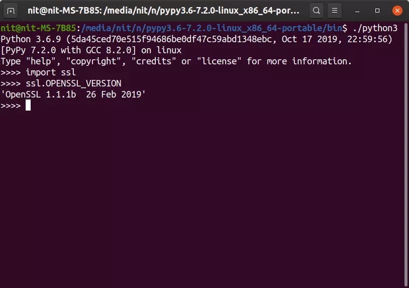 Držite ove prijenosne Python međugradnje za Linux uvijek sa sobom 11726_2