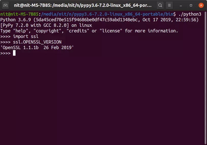 Hou hierdie draagbare Python-geboue vir Linux altyd by jou 11726_2