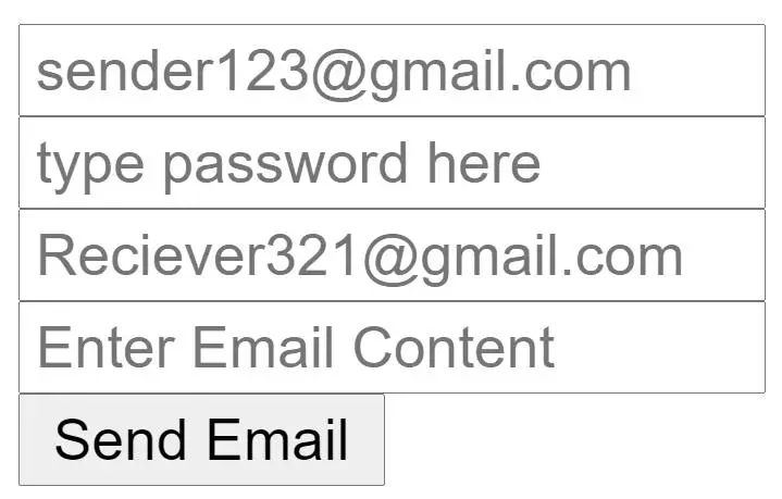 Kepiye cara ngirim email nggunakake JavaScript? 11734_2