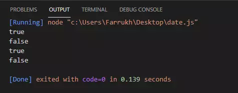 Ako porovnať dva dátumy v JavaScripte 11750_5