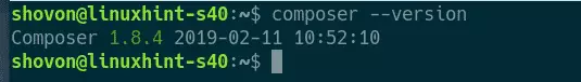 Laravel զարգացման միջավայրի կարգավորում Debian 10-ում 11775_31