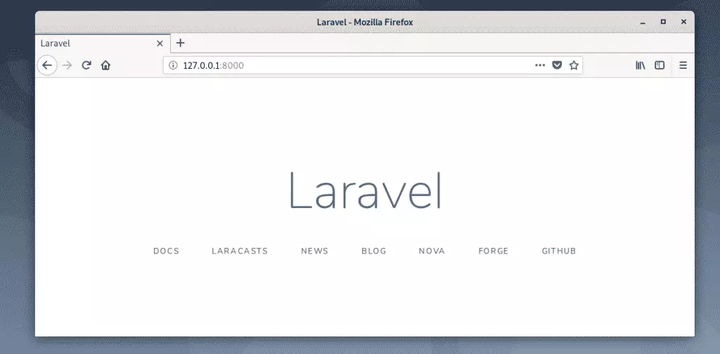 Einrichten der Laravel-Entwicklungsumgebung unter Debian 10 11775_48