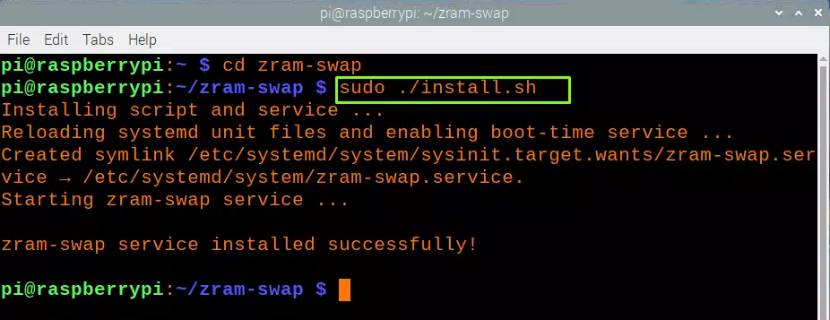 Faʻafefea ona faʻapipiʻi le ZRAM i luga ole Raspberry Pi 11794_6