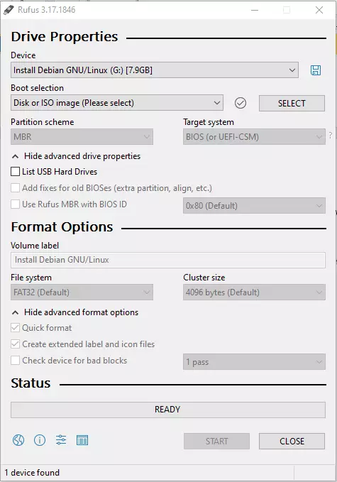 Wéi installéiere a lafen Raspberry Pi Desktop op PC iwwer extern Festplack 11796_3