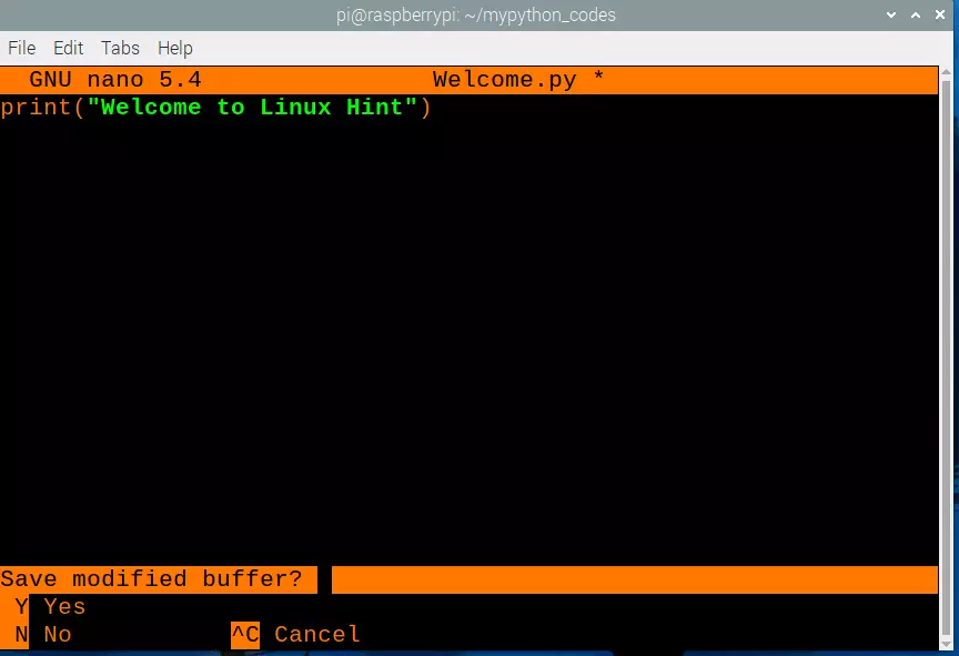 Začínáme s Pythonem prostřednictvím terminálu Raspberry Pi 11797_9