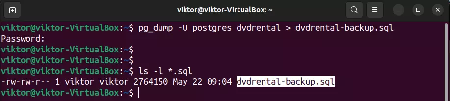 Com utilitzar Pg_Dump a PostgresSQL 1179_1