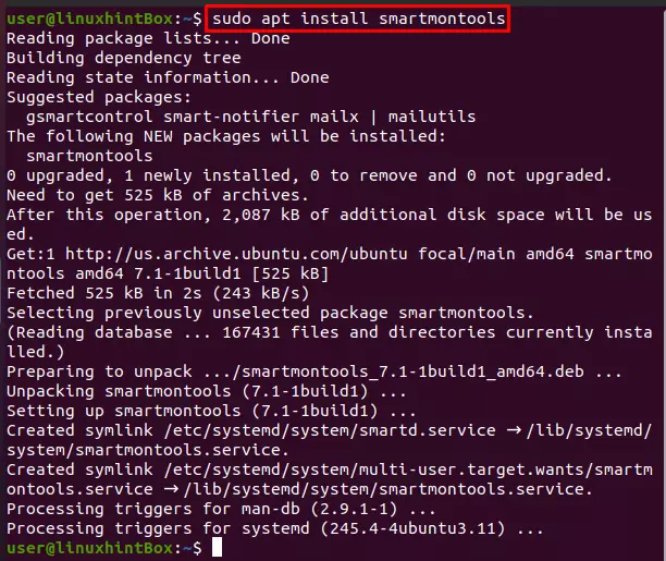 Cómo instalar y configurar Smartctl en Ubuntu 11801_2