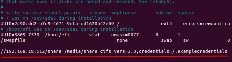 Cum se montează acțiuni SMB pe Ubuntu? 11802_10